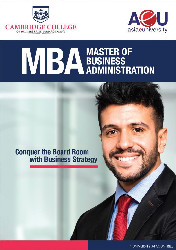 Master of Business Administration | MBA in Sri Lanka | Cambridge College
